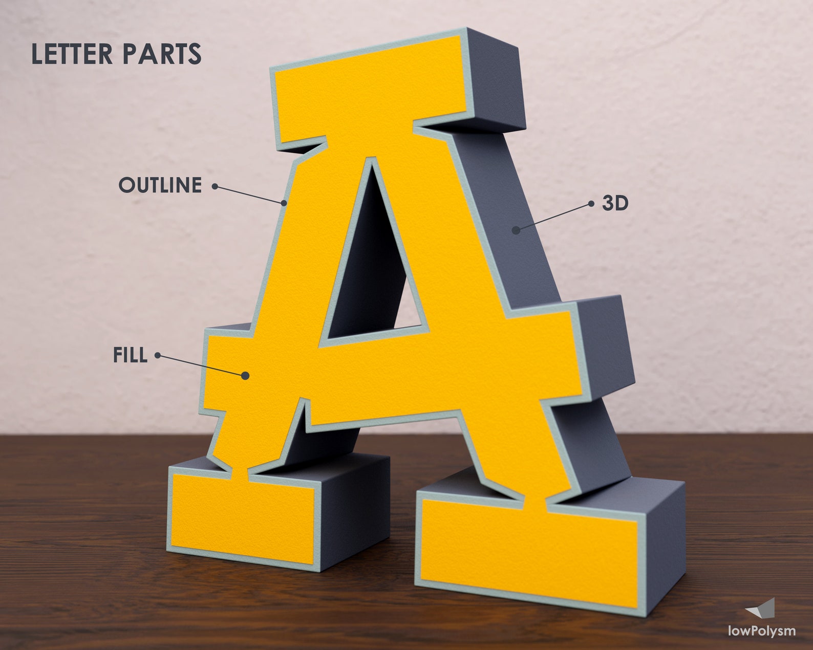 Graffiti 3D Letters Template, DIY Paper Letter, Papercraft 3D Letters ...