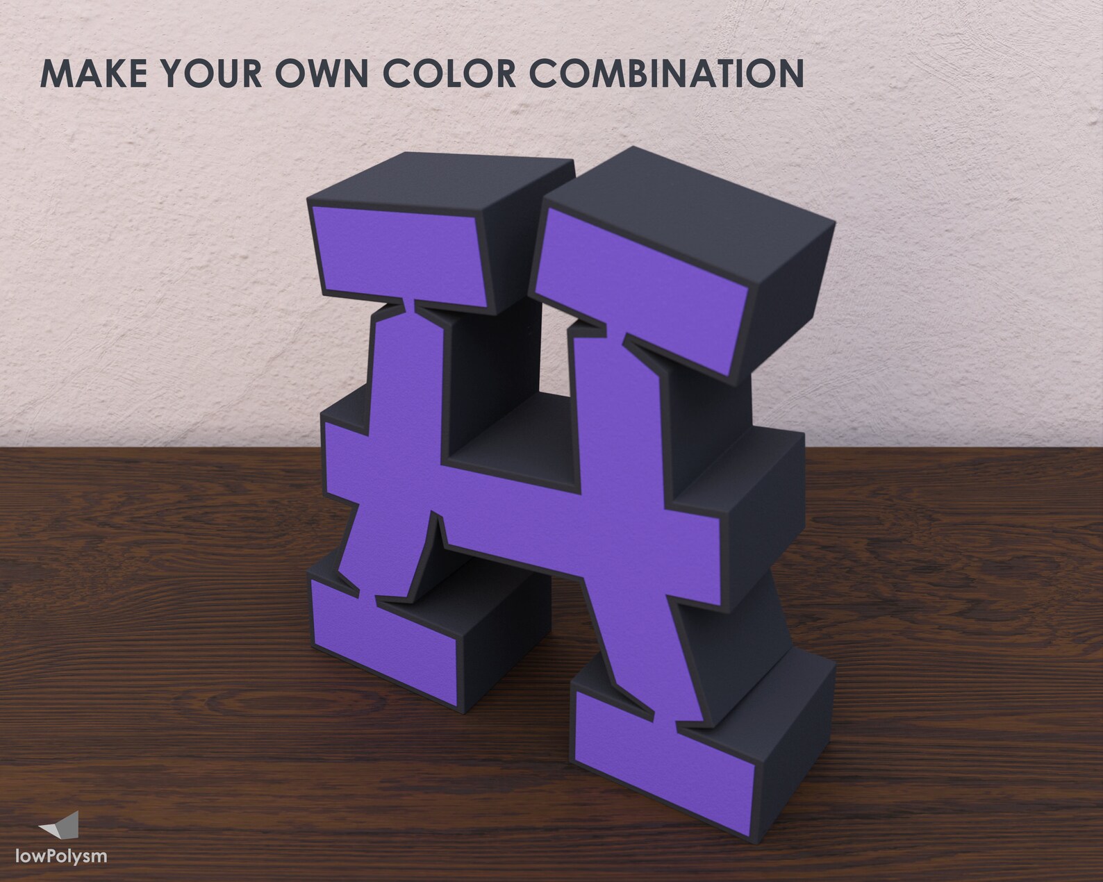 Graffiti 3d Letter H Template Diy 3d Lettering Die Cut | Etsy