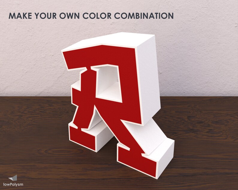 Graffiti 3d Letter R Template Files for Manual or Machine Cut - Etsy