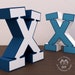 Graffiti 3d Letter X Pattern, PDF, SVG Template File, DXF Cut Template ...