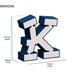Graffiti 3d Letter K Template, SVG 3d Letters for Cricut, Silhouette ...