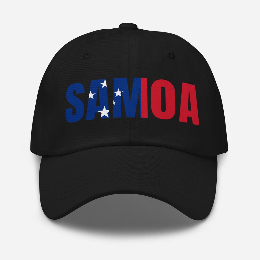 Samoa Dad Hat Samoan Flag Hat for Samoan Dad, Samoan Fathers Day Gift ...
