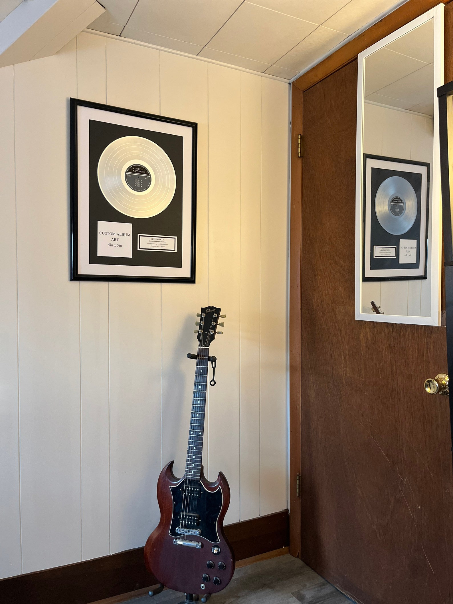 Custom Vinyl Record Plaque real Vinyl - Etsy