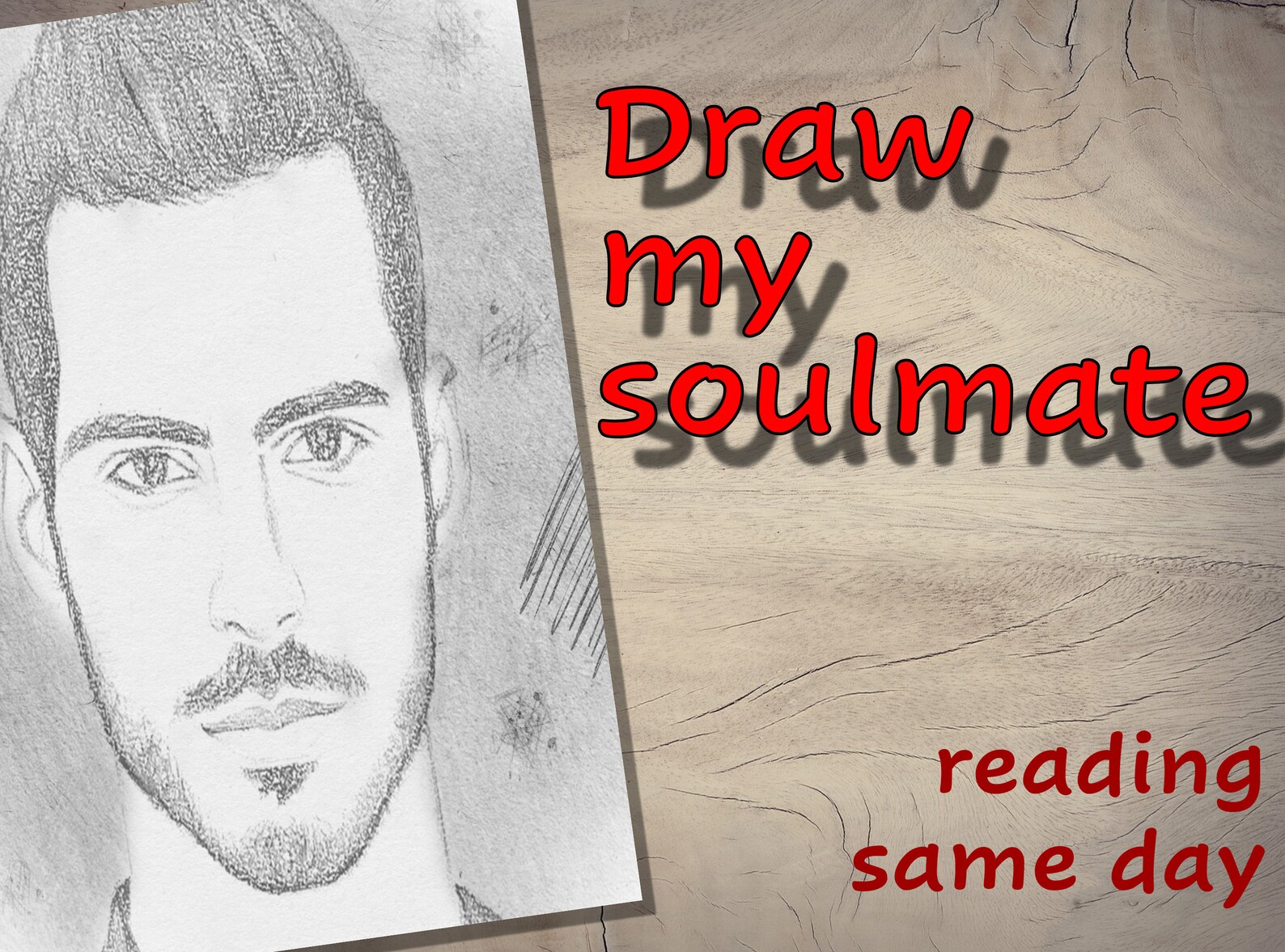I Will Draw Your Soulmate Within 12 Hours Psychic Drawing Etsy