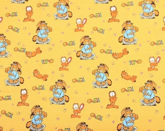 Garfield Fabric by the Yard | Etsy