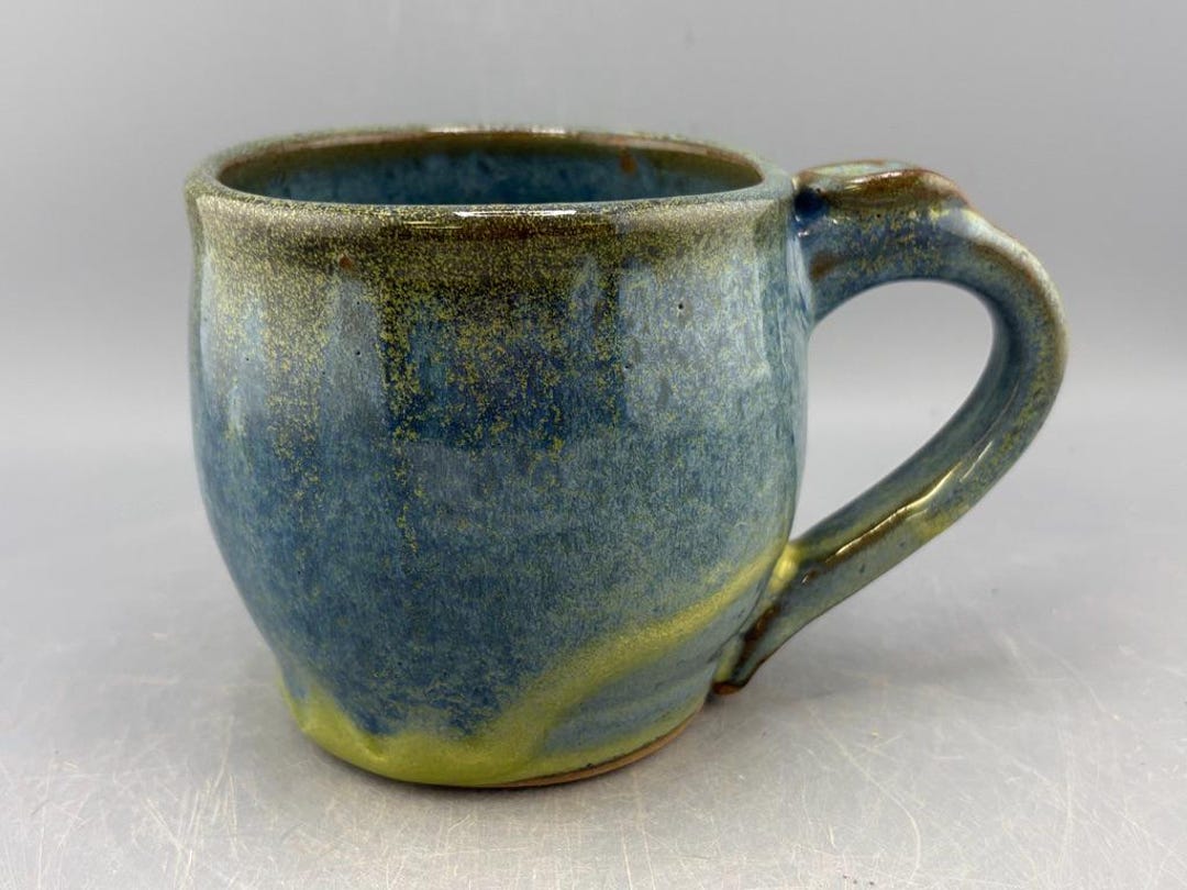 Handmade 16 Oz Firefly Garden Mug – Highwater Brownstone Clay (rare ...