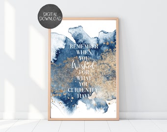 Navy and Gold Print Art - Etsy