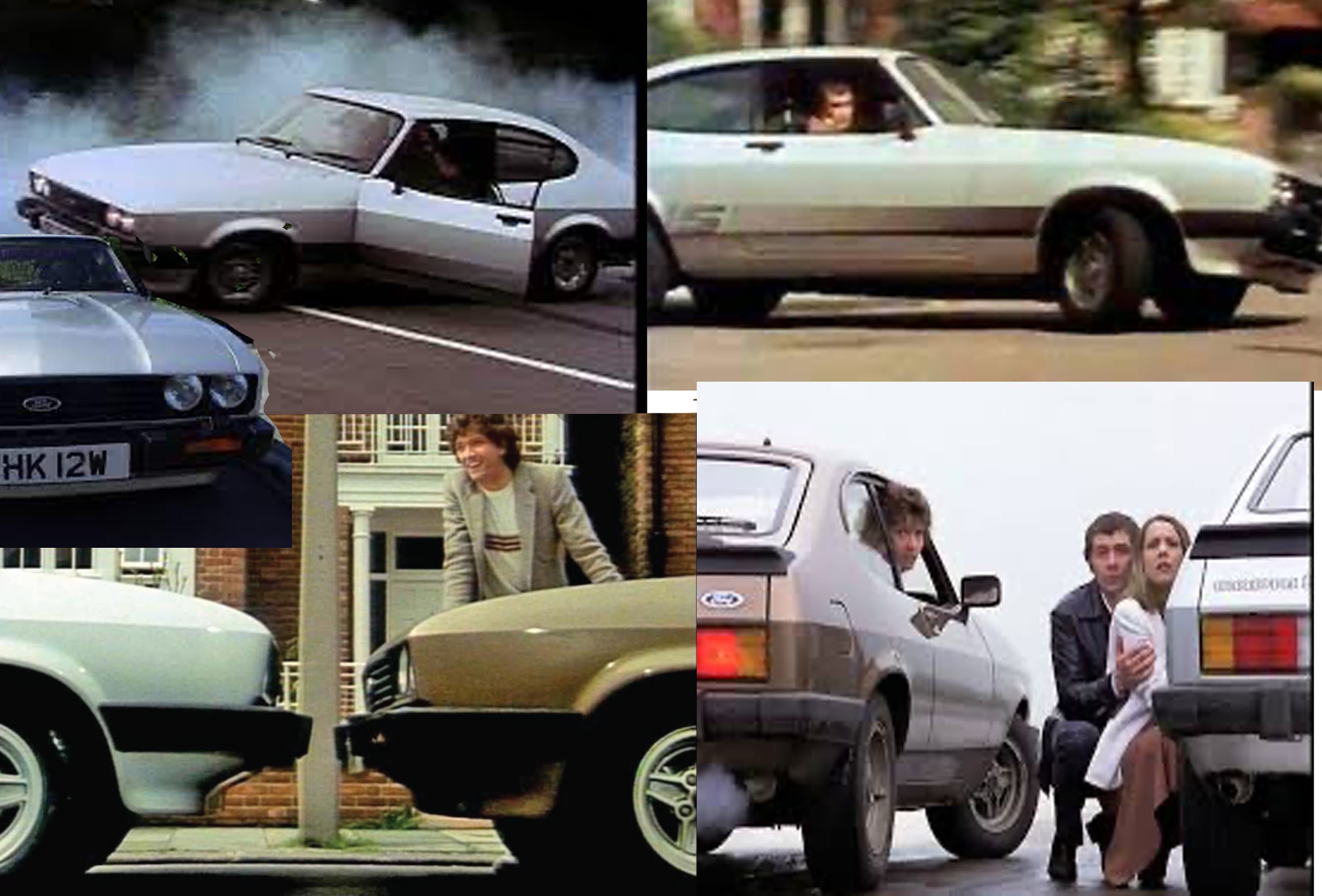 Ford Capri the Professionals Illustration Bodie and Doyle - Etsy UK