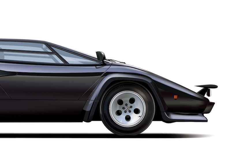 DIGITAL DOWNLOAD Version Ofthe Cannonball Run Burt Reynolds Lamborghini ...