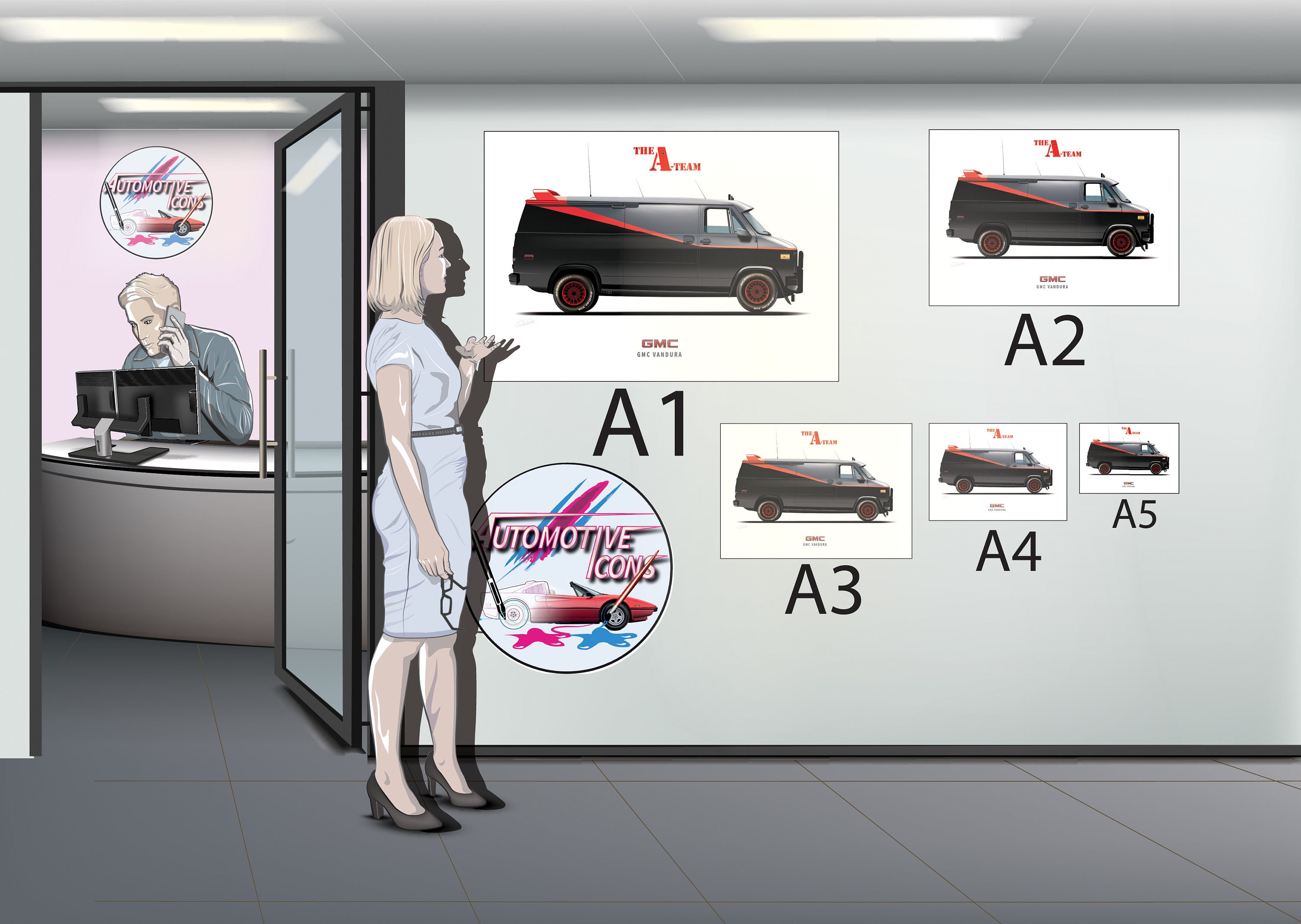 A Team Van Interior Layout