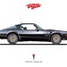 Smokey and the Bandit Pontiac Trans Am Illustration (digital Download ...