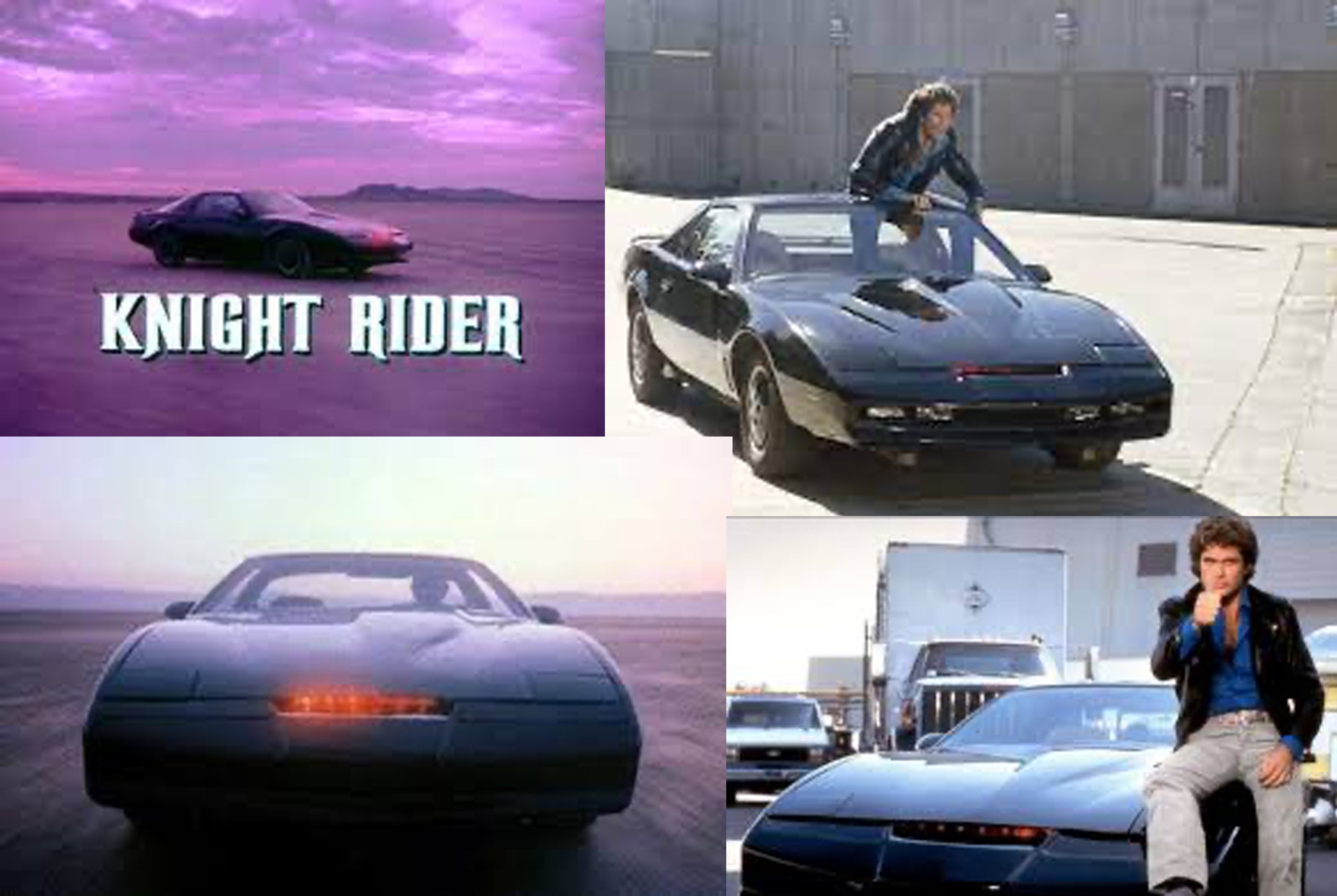 Knight Rider Pontiac Firebird K.I.T.T Illustration Tv and Film Art ...