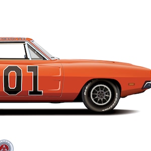 The Dukes of Hazzard General Lee Car (CLEAN VERSION) 1969 Dodge Charger ...