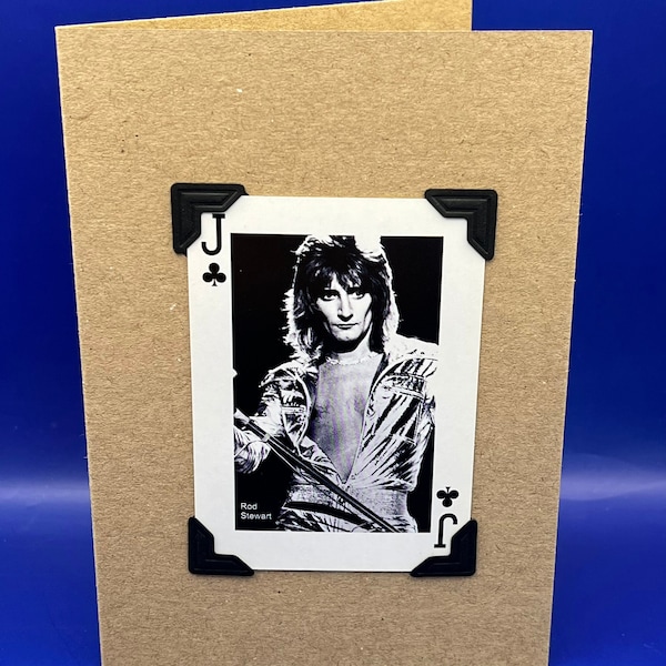 Rod Stewart Birthday Card - Etsy UK