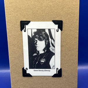 Vintage Glenn Danzig Danzig 1993 Kerrang Original Playing Card Keepsake ...