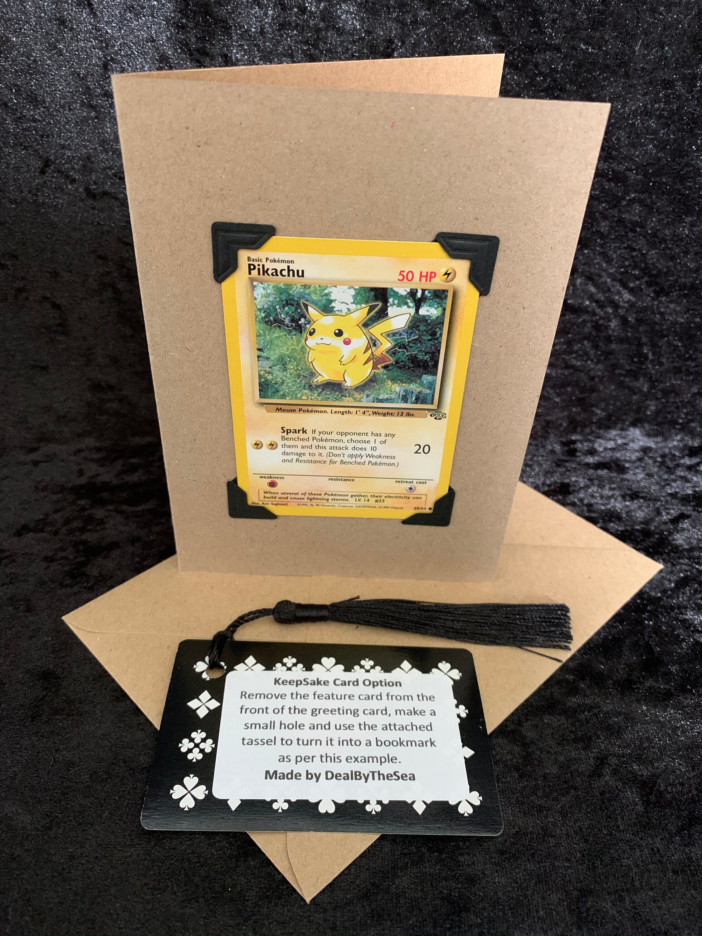 Original Vintage Pikachu Jungle set Pokémon 60/64 KeepSake - Etsy España