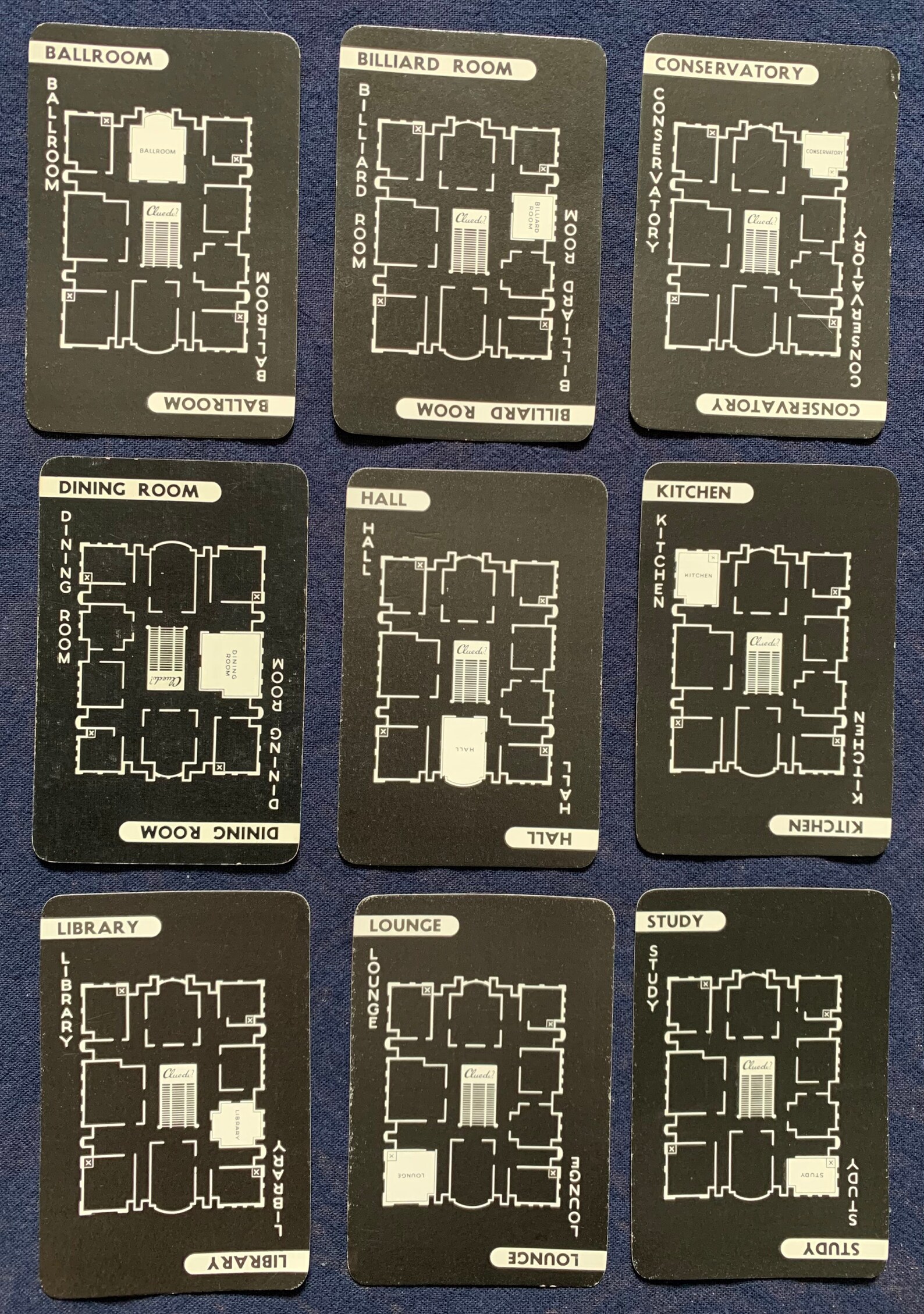 Vintage Cluedo Card KeepSake Greeting Card | Etsy