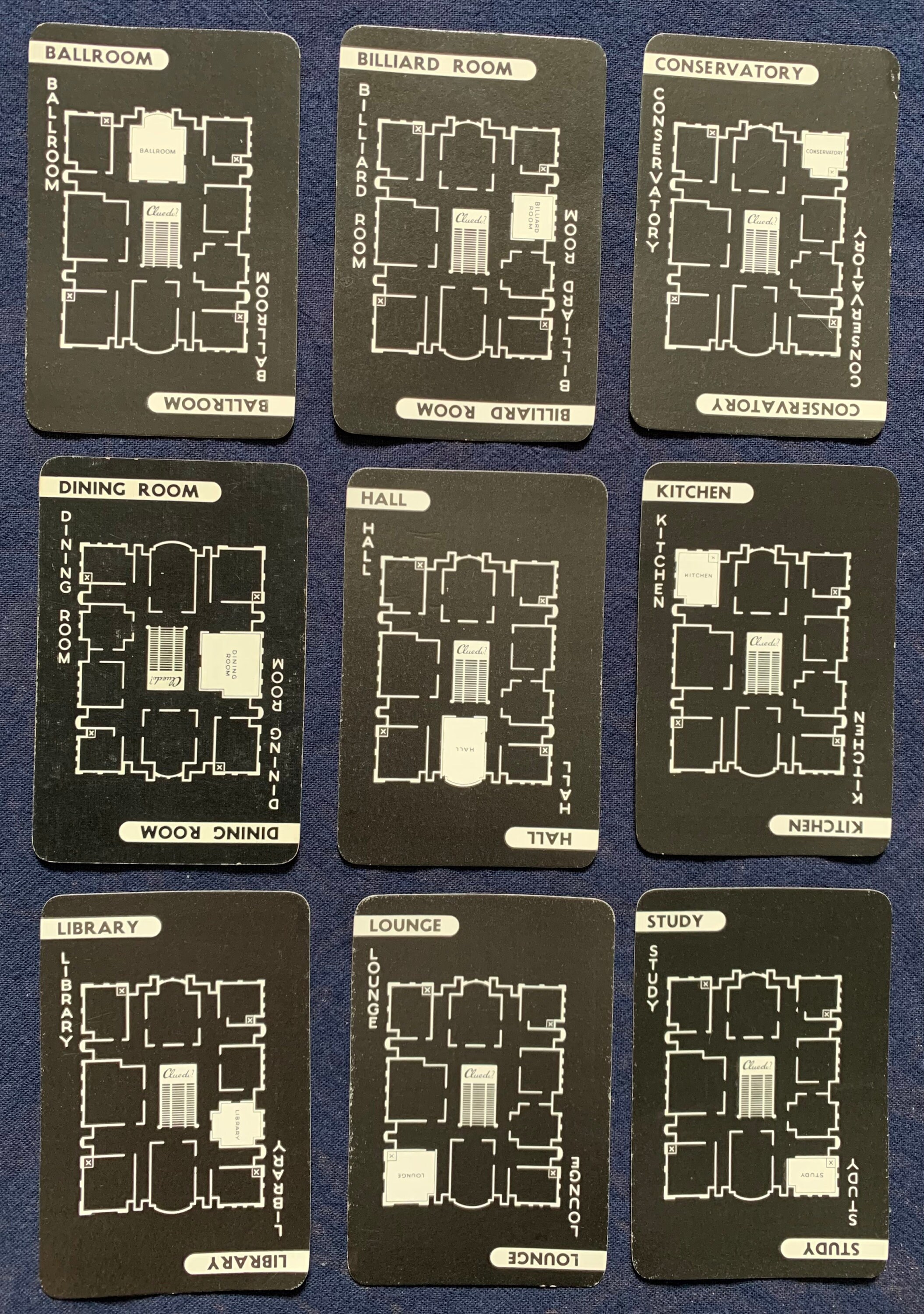 Vintage Cluedo Card KeepSake Greeting Card | Etsy