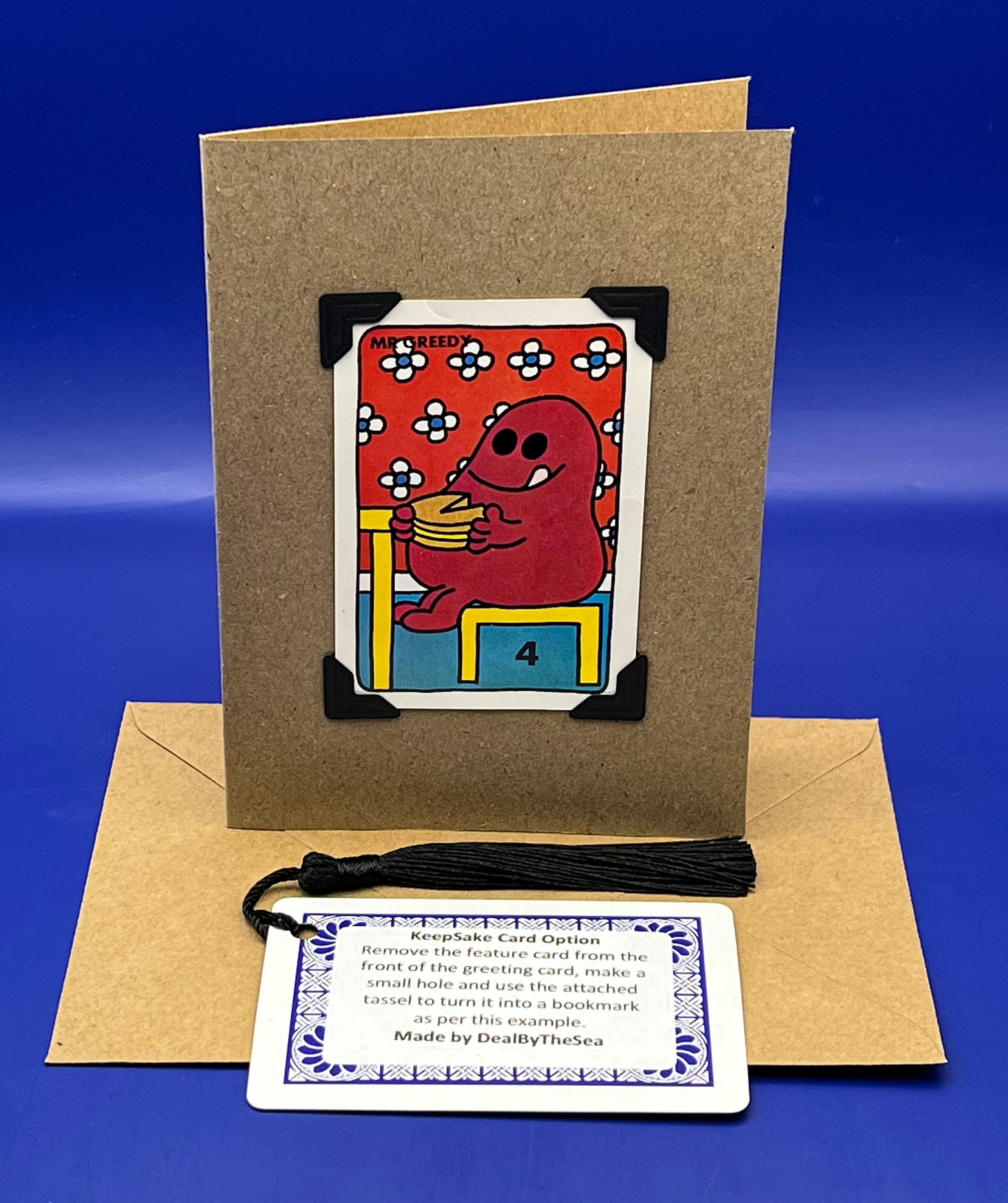Vintage Mr Men Mr Greedy Character Card Keepsake Greeting Card | Etsy