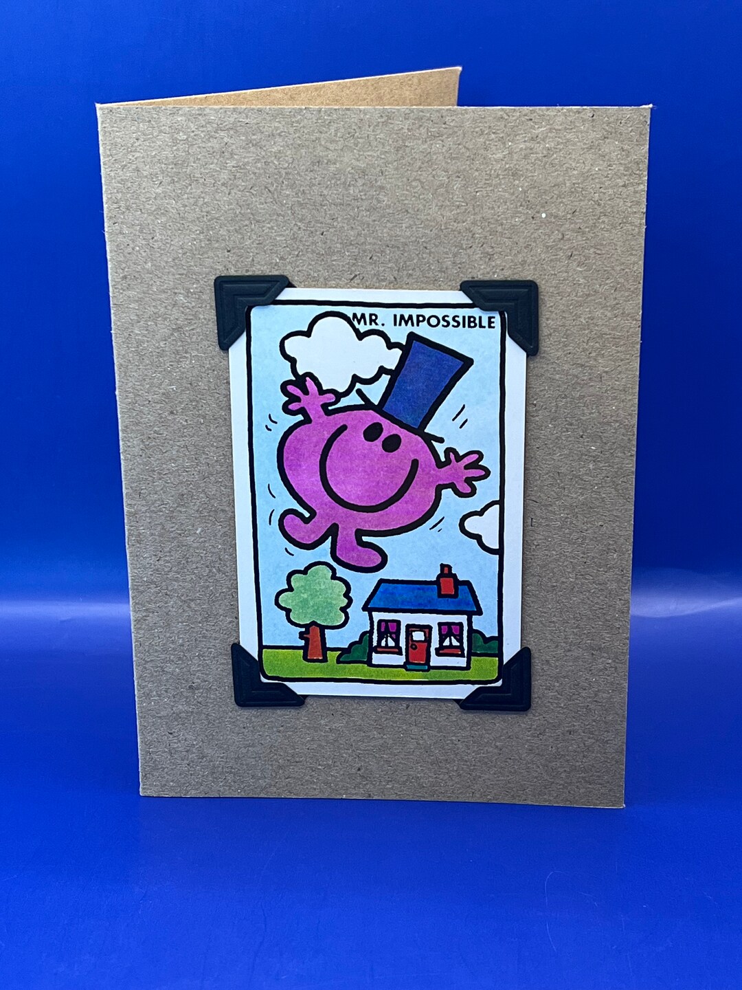 Vintage Mr Men Mr Impossible Character Card Keepsake Greeting Card - Etsy