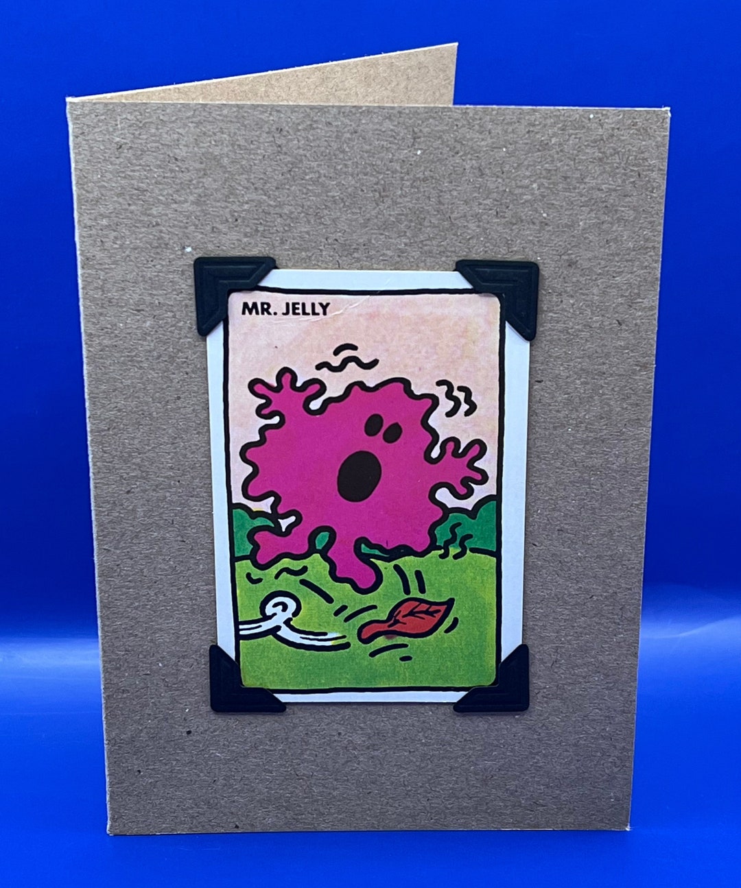 Vintage Mr Men Mr Jelly Character Card Keepsake Greeting Card - Etsy UK