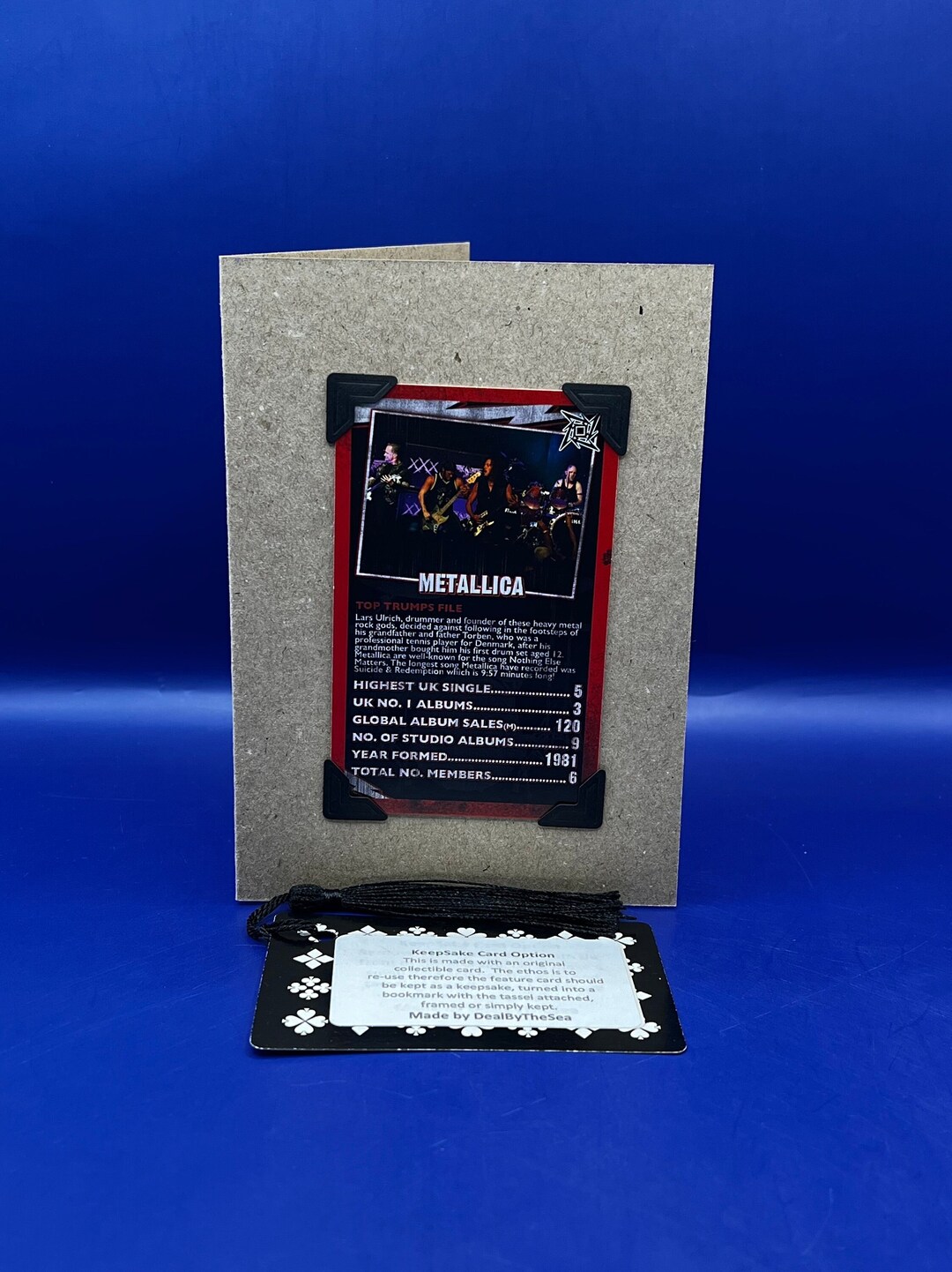 Metallica Planet Rock Top Trumps Original 2014 Playing Card Keepsake ...