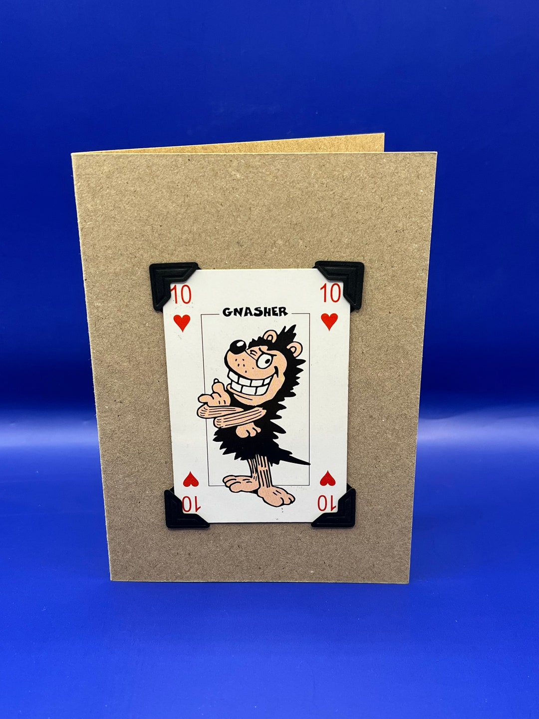 Vintage Beano Gnasher Character Card Keepsake Greeting Card - Etsy