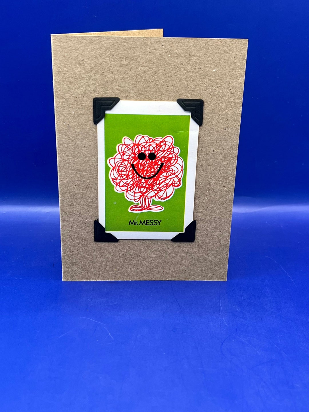 Vintage Mr Men Mr Messy 1976 Character Card Keepsake Greeting Card - Etsy