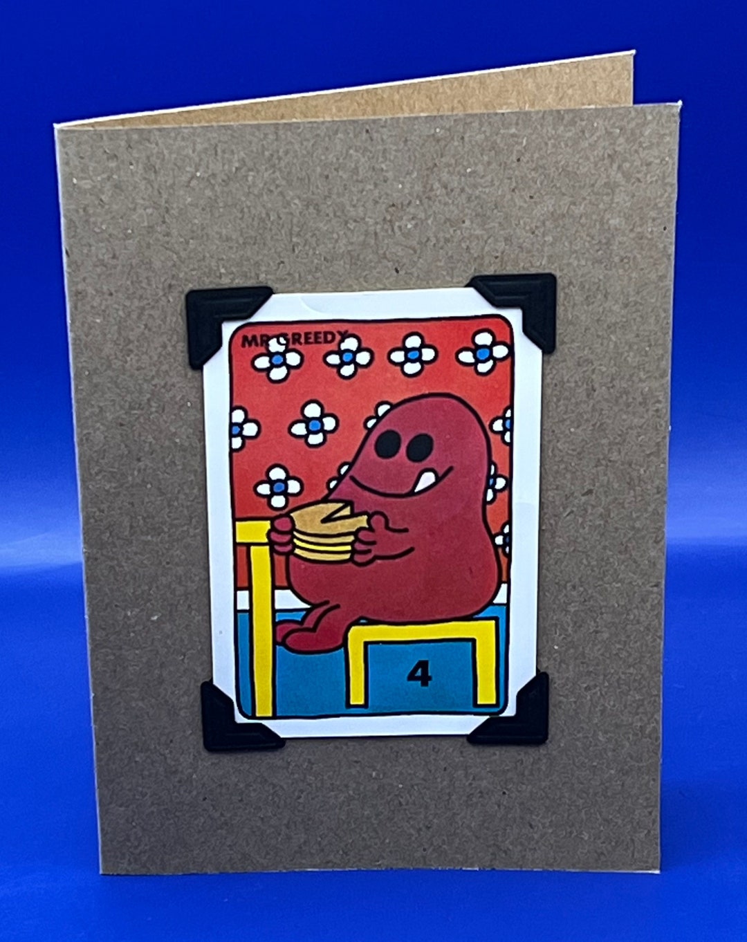Vintage Mr Men Mr Greedy Character Card Keepsake Greeting Card - Etsy UK