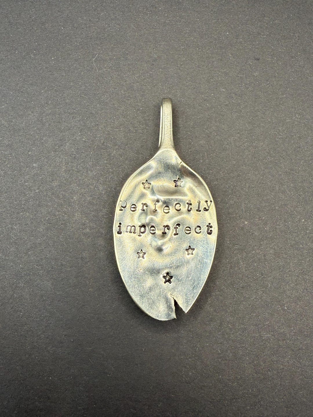 Handstamped Perfectly Imperfect Upcycled Spoon Bookmark - Etsy