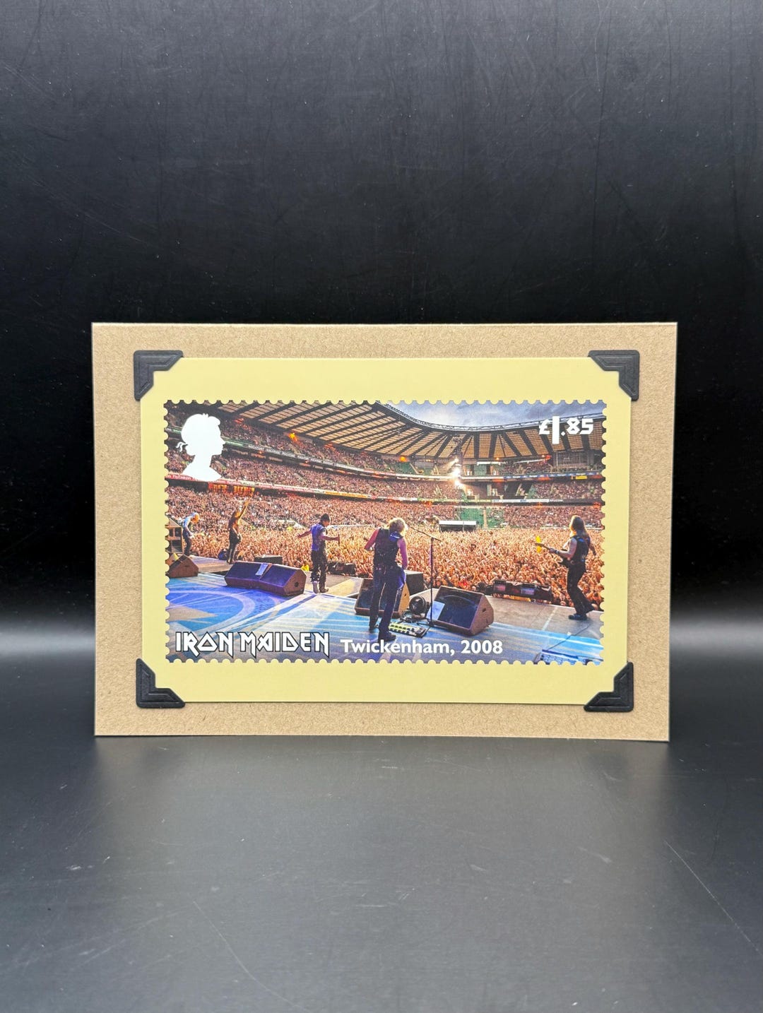 Iron Maiden PHQ Postcard 2023 Post Office Stamps Original Keepsake ...
