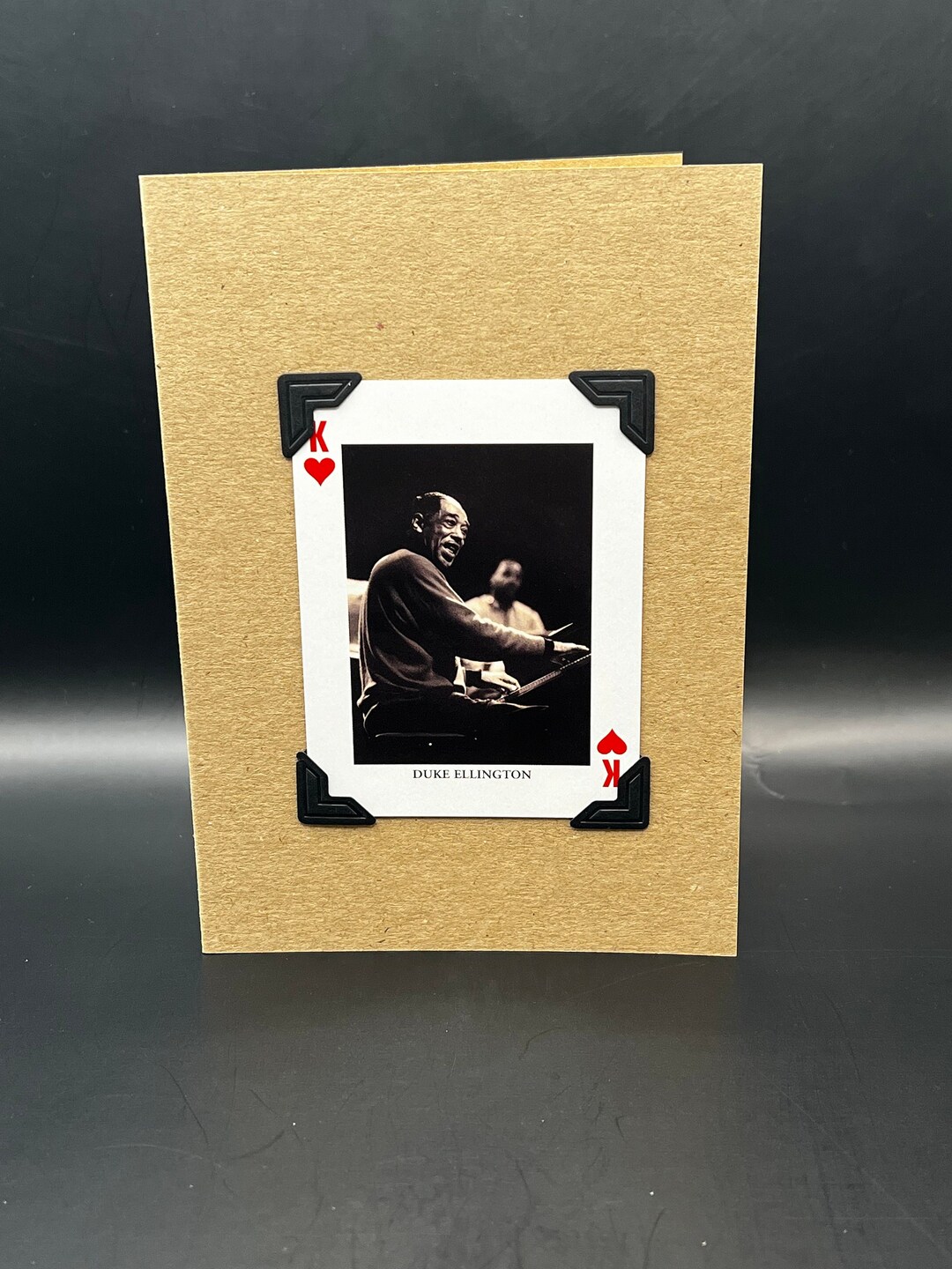 Jazz Legend Duke Ellington Playing Card Bengt H Malmqvist Keepsake ...