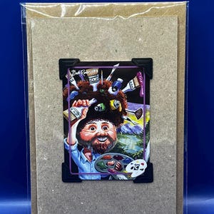 Bob Ross Card Bob Ross by Joe Simko No 18 2023 Cardsmiths Trading Cards ...
