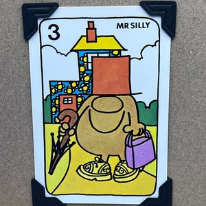 Vintage Mr Men Mr Silly Character Card Keepsake Greeting Card - Etsy