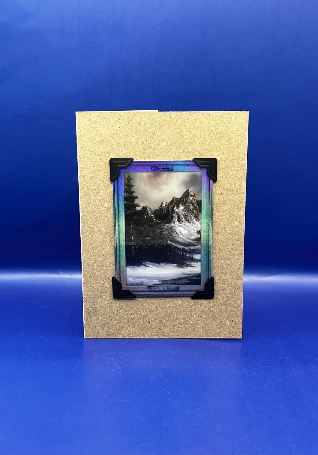 Bob Ross Not Quite Spring No 47 Silver Hologram 2023 Cardsmiths Trading ...