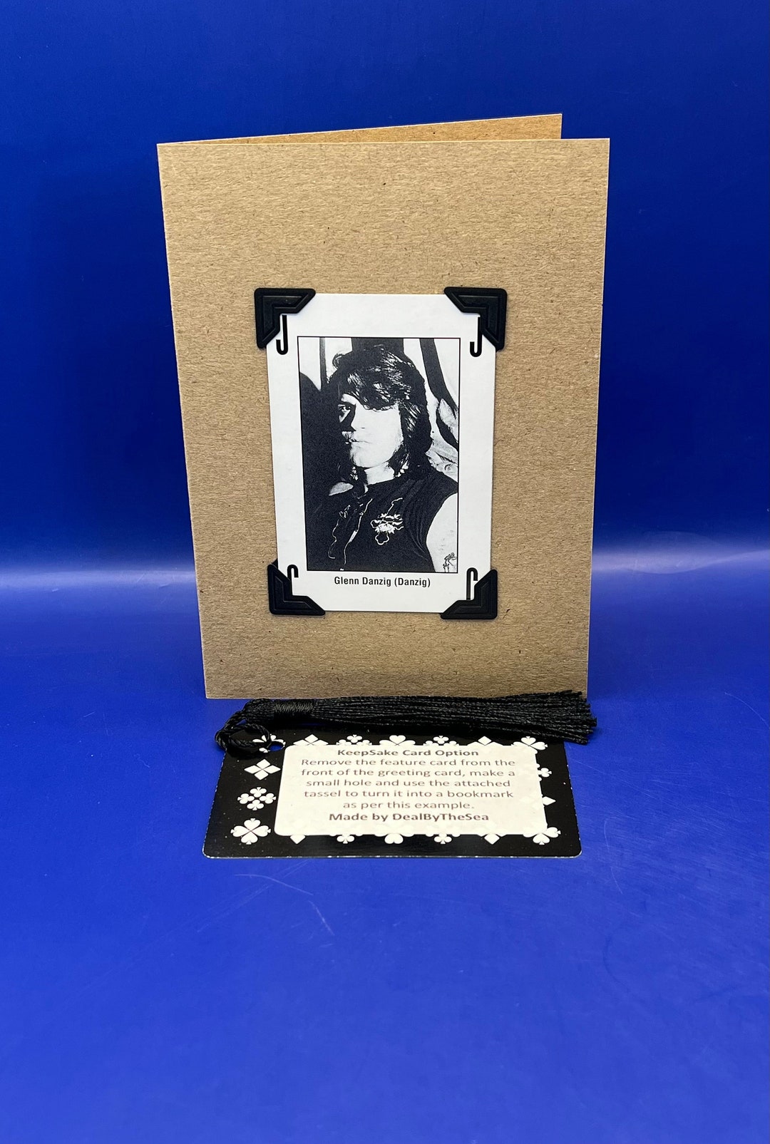 Vintage Glenn Danzig Danzig 1993 Kerrang Original Playing Card Keepsake ...