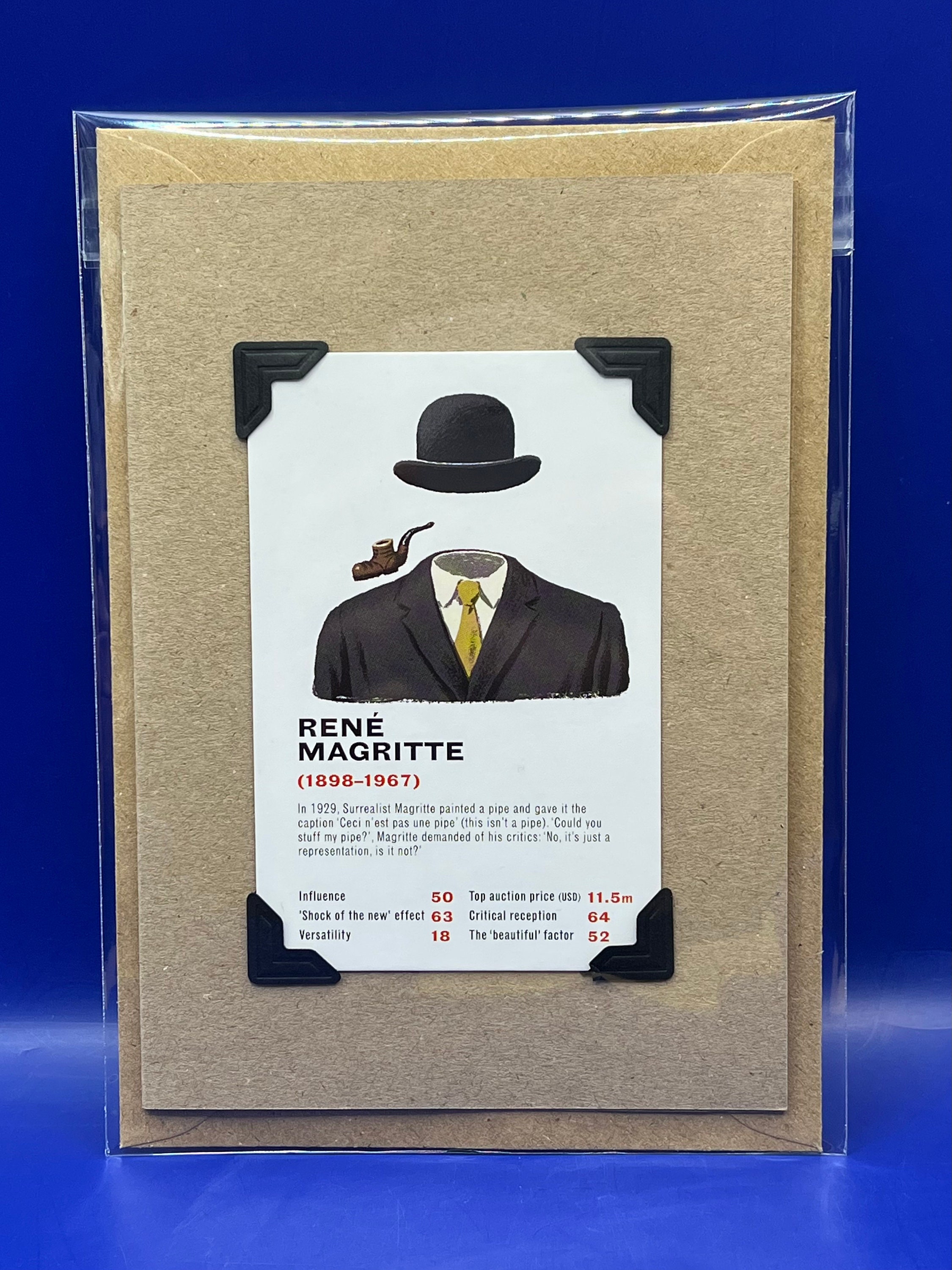 Rene Magritte Artists Trump Card Keepsake Greeting Card - Etsy UK