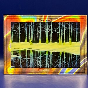 Bob Ross Snow Birch No 30 Silver Hologram 2023 Cardsmiths Trading Cards ...