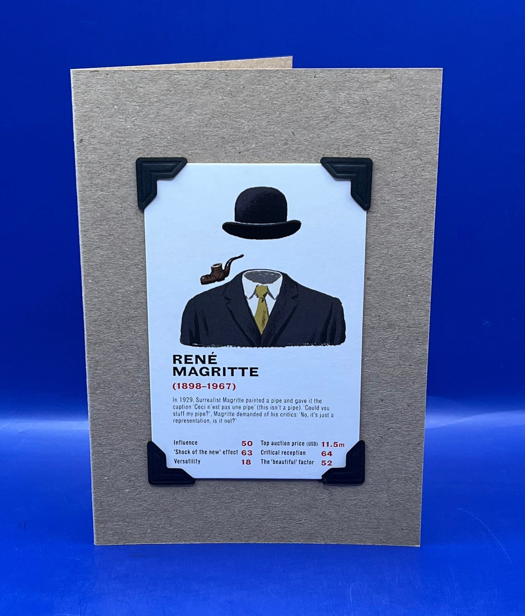 Rene Magritte Artists Trump Card Keepsake Greeting Card - Etsy