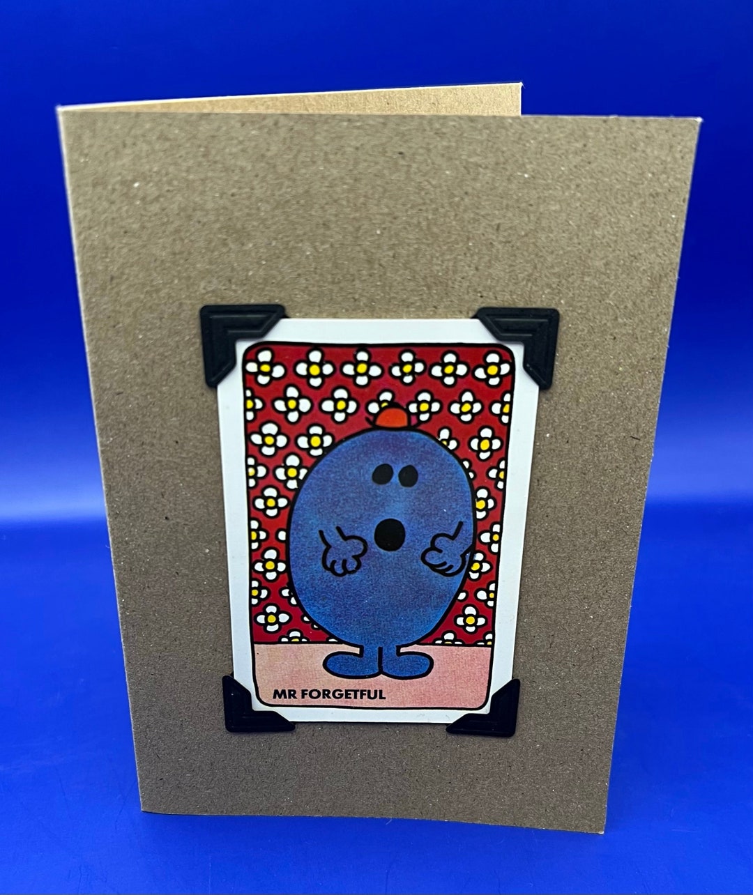 Vintage Mr Men Mr Forgetful Character Card Keepsake Greeting Card ...