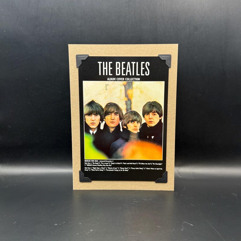 Beatles Cards - Etsy