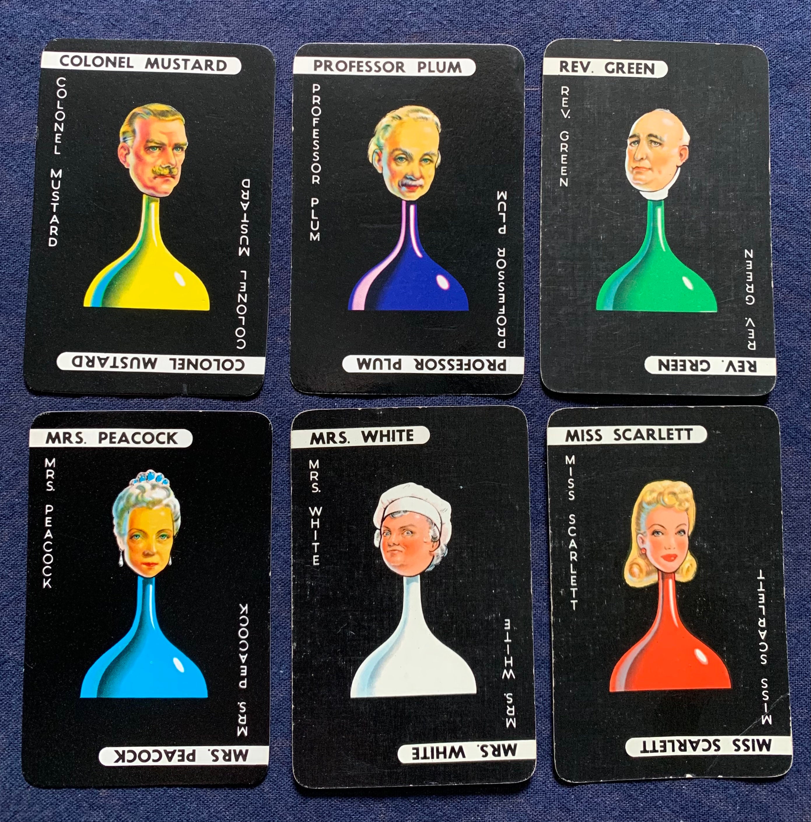 Vintage Cluedo Card KeepSake Greeting Card | Etsy