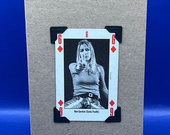 Original Vintage Mini Poster / Book Clipping & Card Frame Sonic Youth's ...