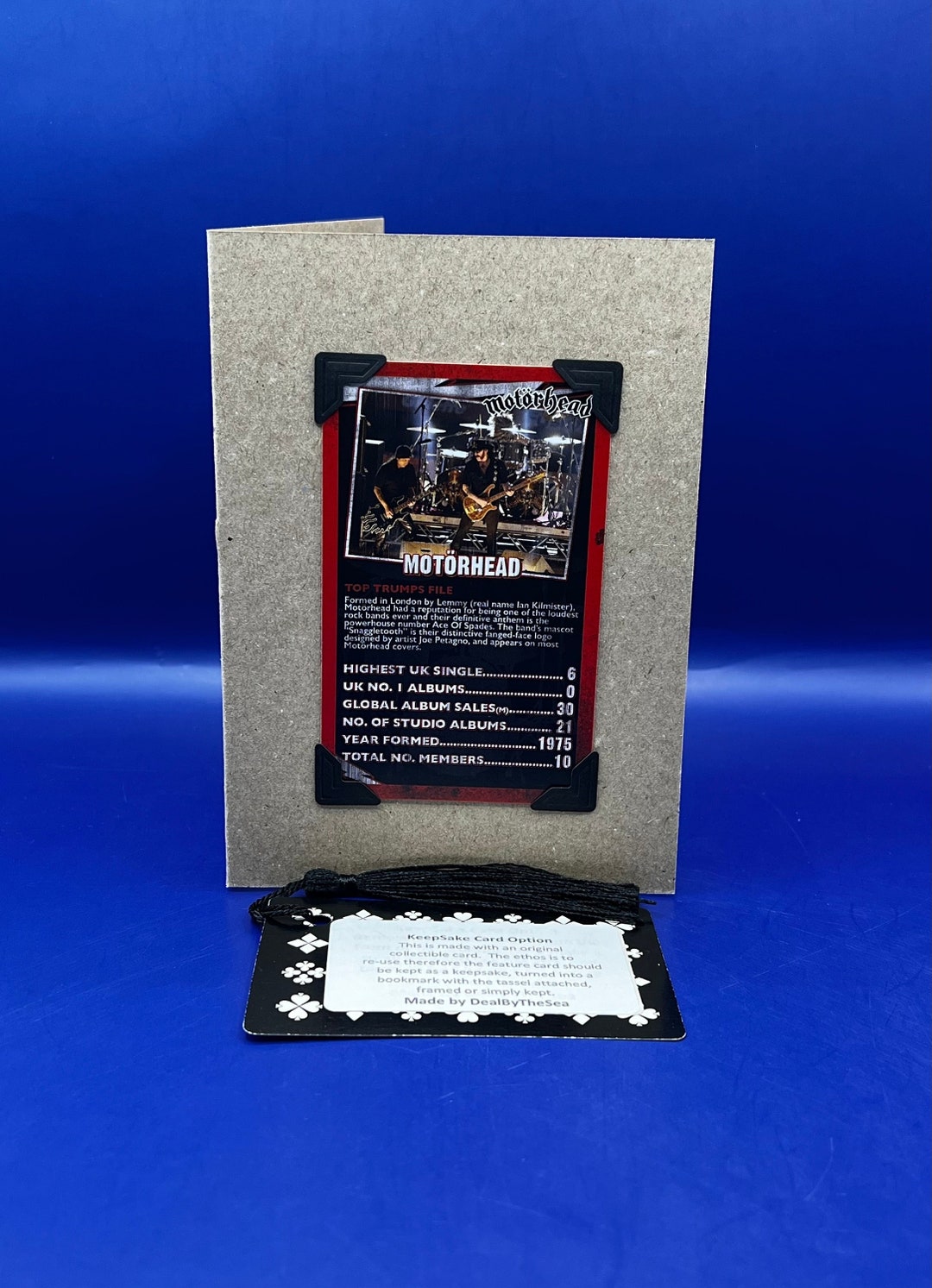 Motorhead Planet Rock Top Trumps Original 2014 Playing Card Keepsake ...