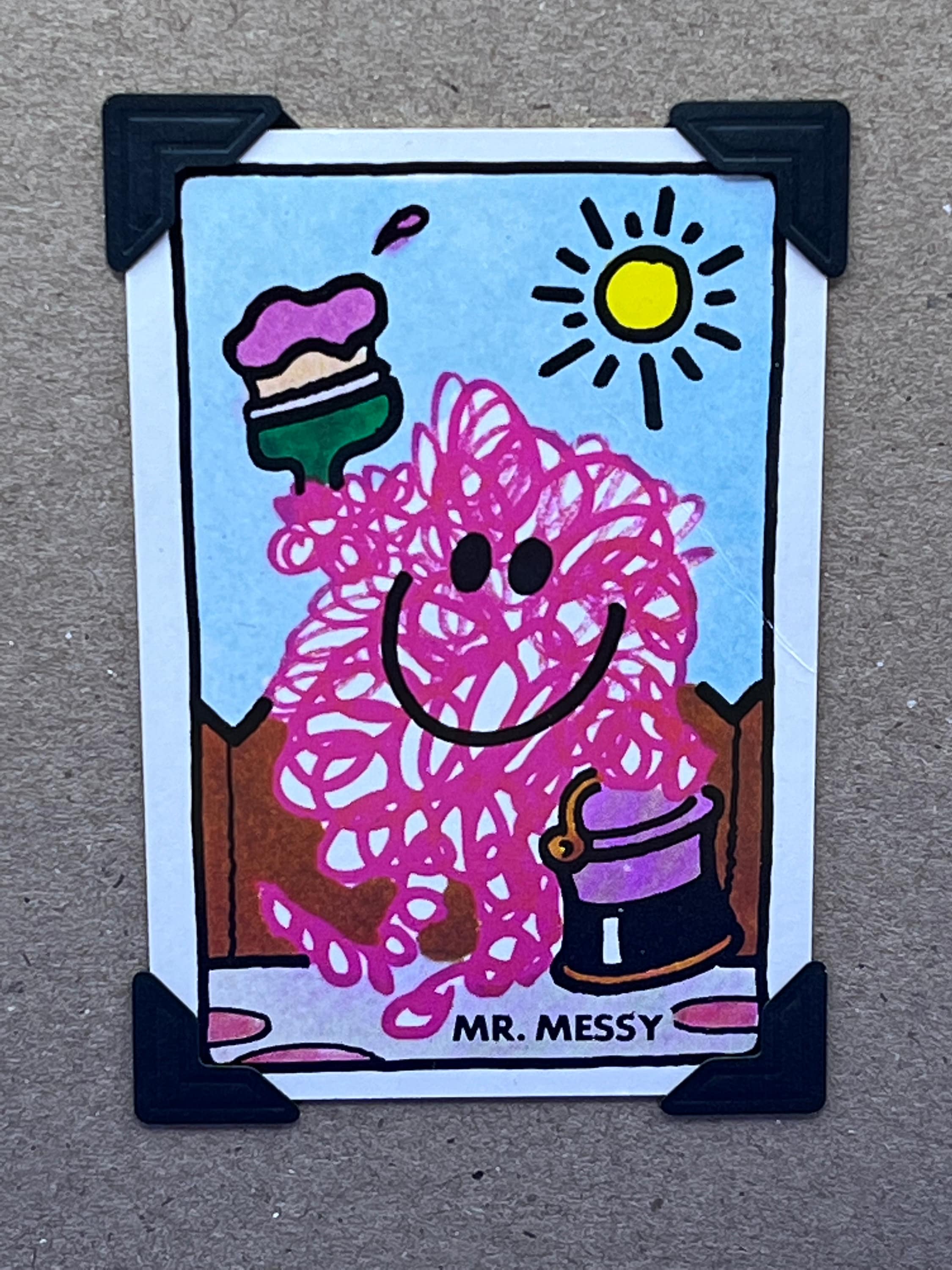 Vintage Mr Men Mr Messy Character Card Keepsake Greeting Card - Etsy UK