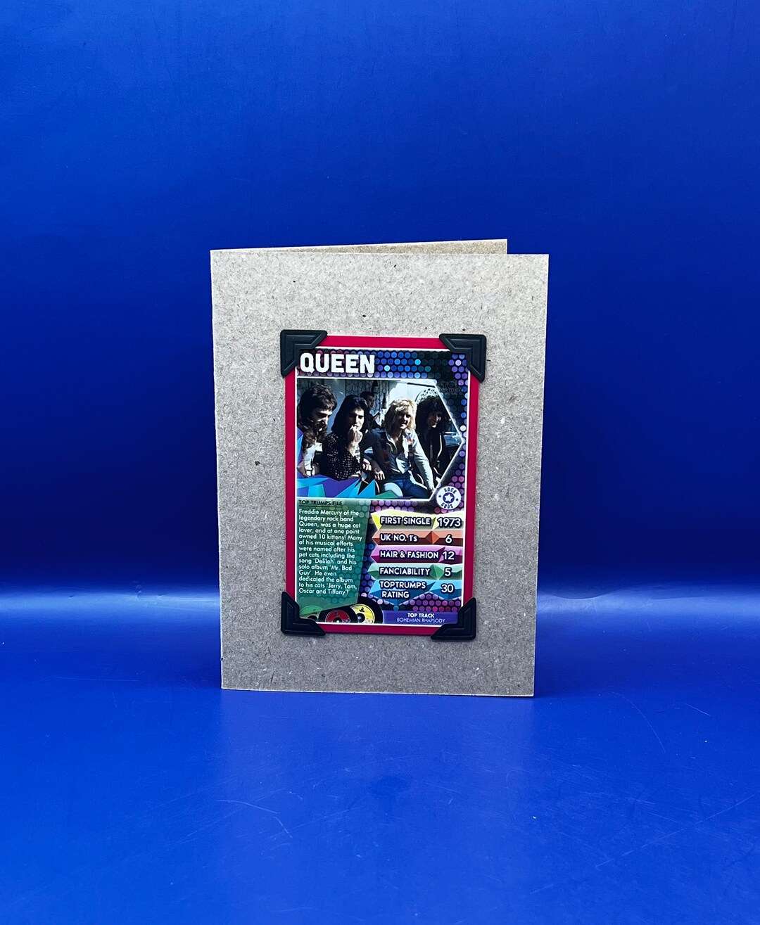 Queen Pop Legends Top Trumps Original 2015 Playing Card Keepsake ...