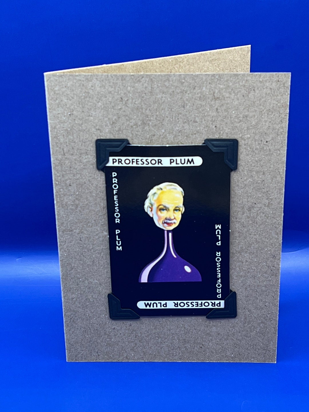Vintage Cluedo Professor Plum Card Keepsake Greeting Card - Etsy UK