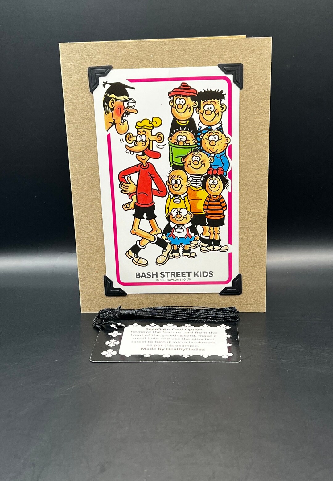 Vintage Beano Dennis the Menace Character Card Keepsake Greeting Card ...
