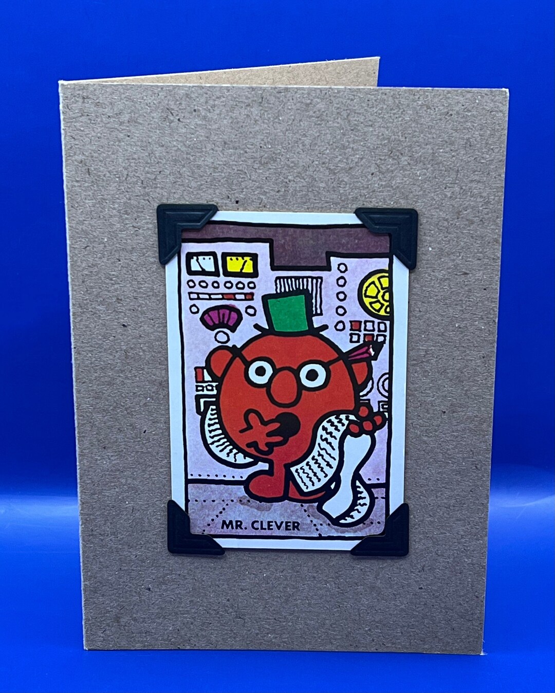 Vintage Mr Men Mr Clever Character Card Keepsake Greeting Card - Etsy