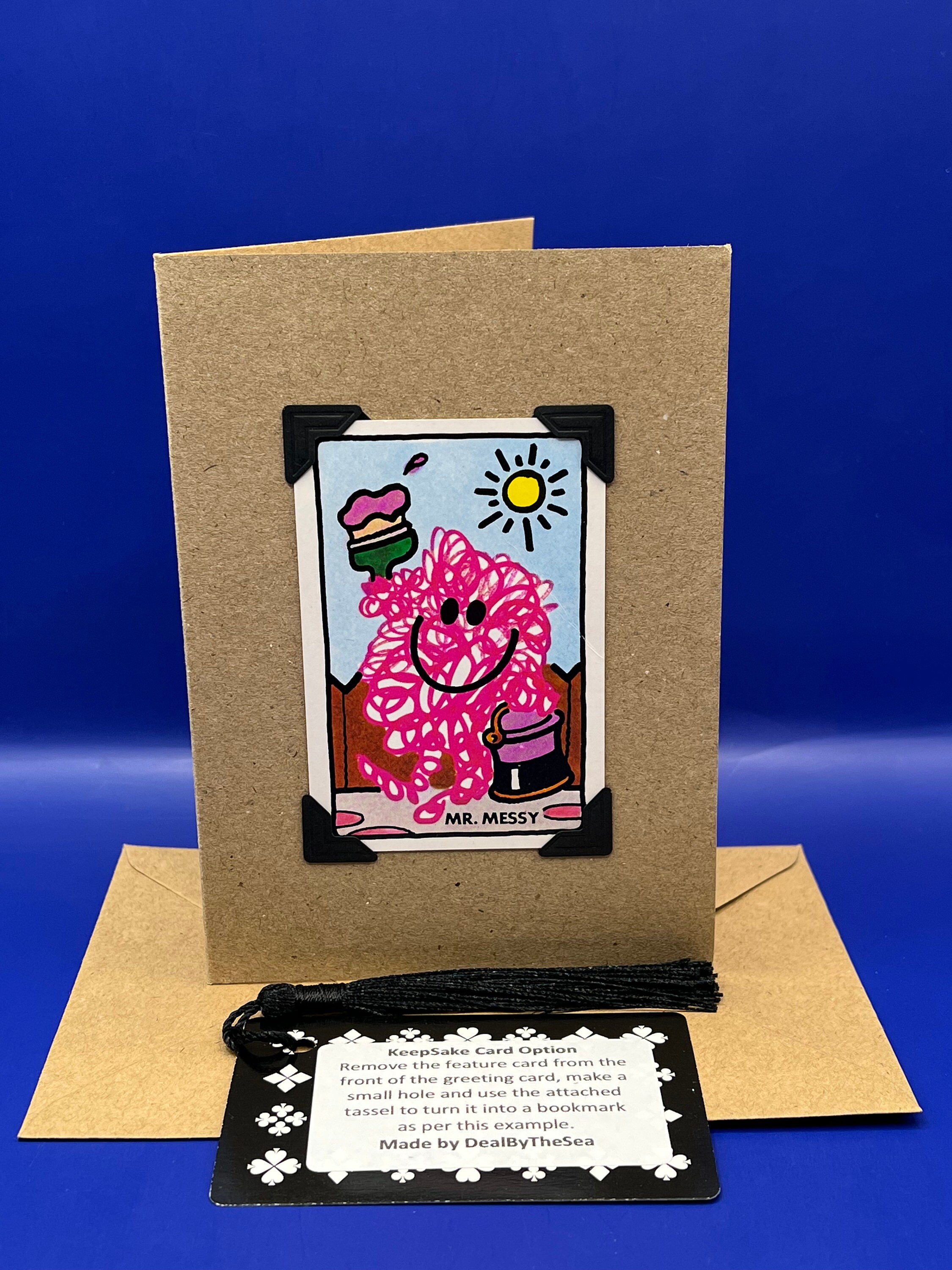 Vintage Mr Men Mr Messy Character Card Keepsake Greeting Card | Etsy ...